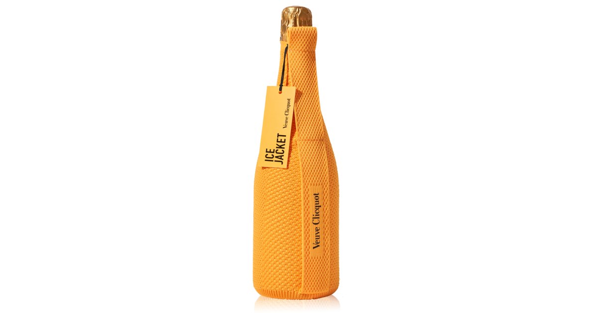 Veuve Clicquot Yellow Label Brut Champagne Ice Jacket 75cl