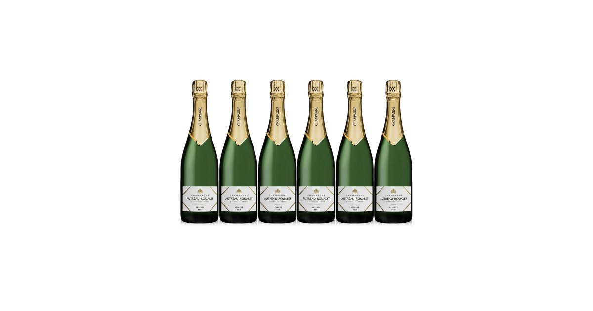 Autréau-Roualet Brut Réserve Champagne Case - 6 Bottles