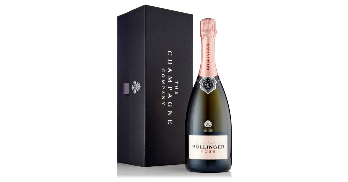 Buy Bollinger Rosé Champagne - Luxury Gift Box