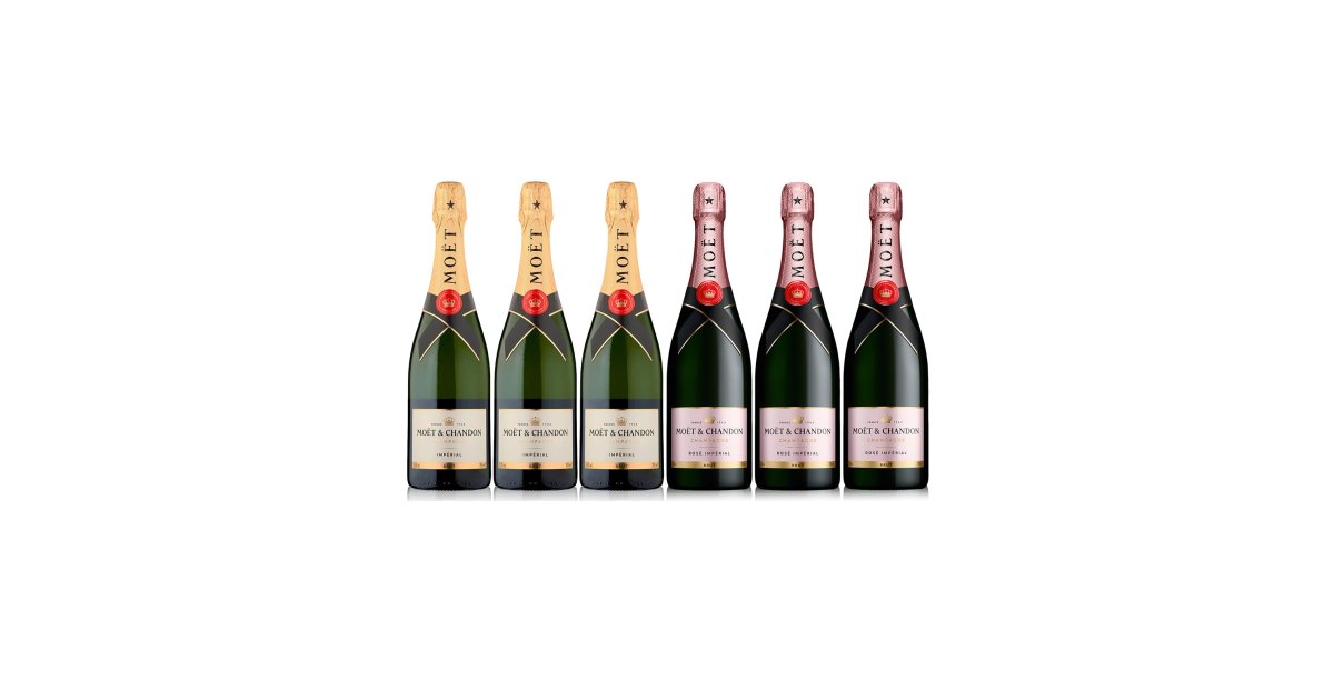 Buy Moët & Chandon Collection Champagne Case - 6 Bottles